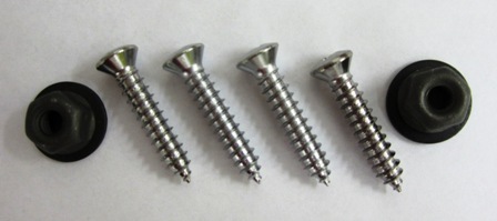 Fender Side Louver Screw Kit (4 Screws & 2 Hex Nuts) – Keen Parts