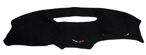 Dash Cover (Black) with C5 Logo without Heads-Up Display – Keen Parts