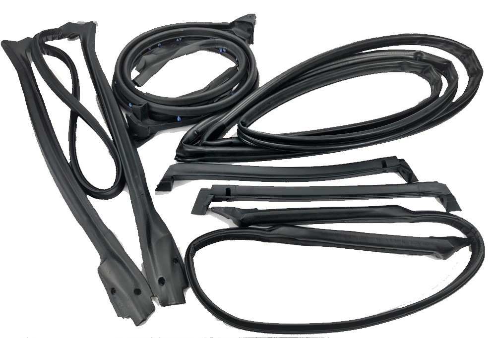 Coupe Body Weatherstrip Kit with Rear Window (460215) – Keen Parts