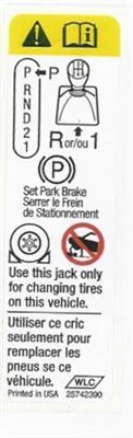 Jack Caution Decal (120501) – Keen Parts