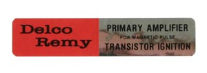 Transistor Amplifier Decal – Keen Parts