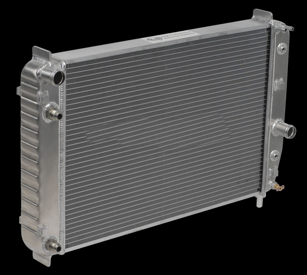 Aluminum Radiator With Engine Oil Cooler & Transmission Oil Cooler ...