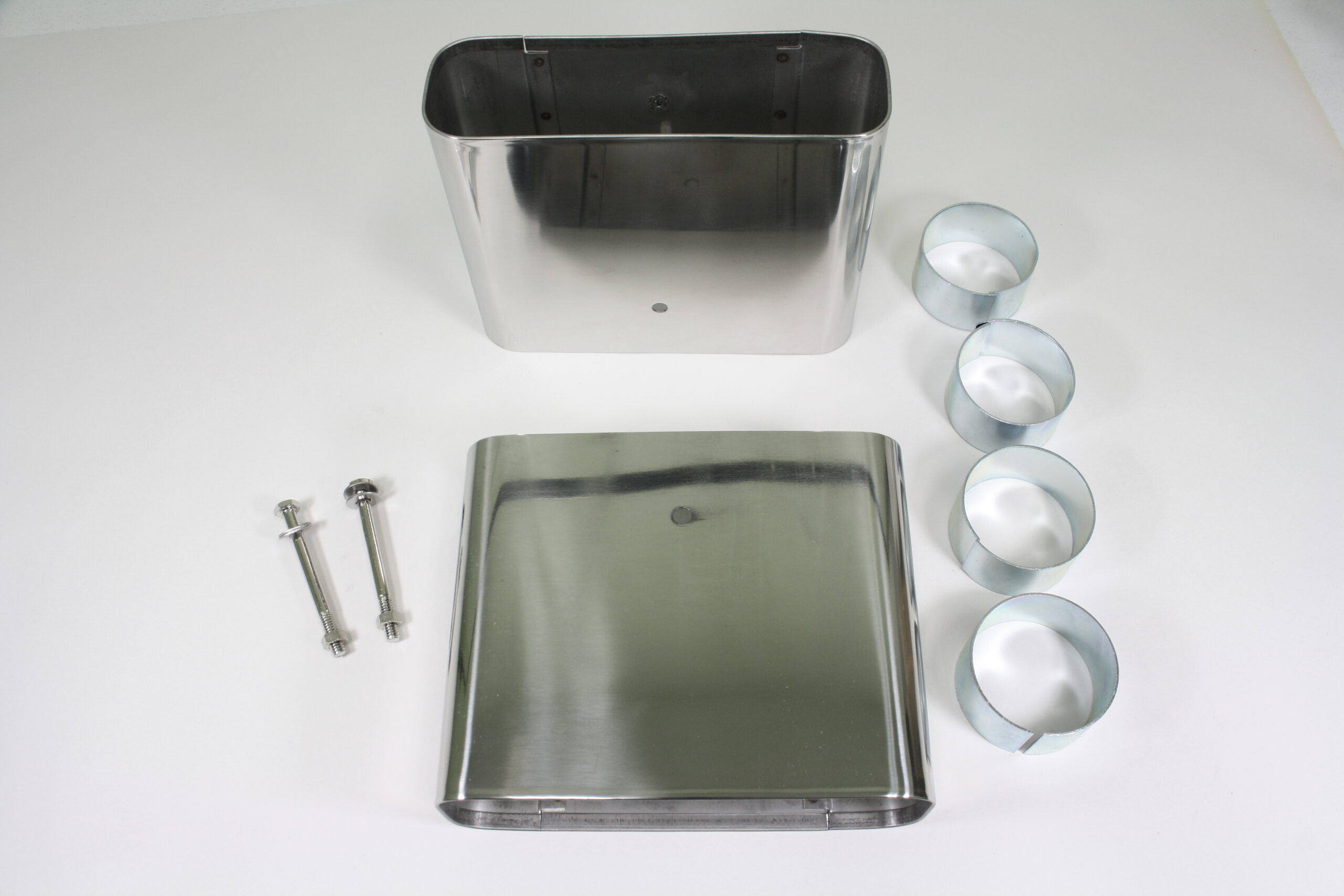 Exhaust Rectangle Tips (Stainless Steel) - Pair – Keen Parts