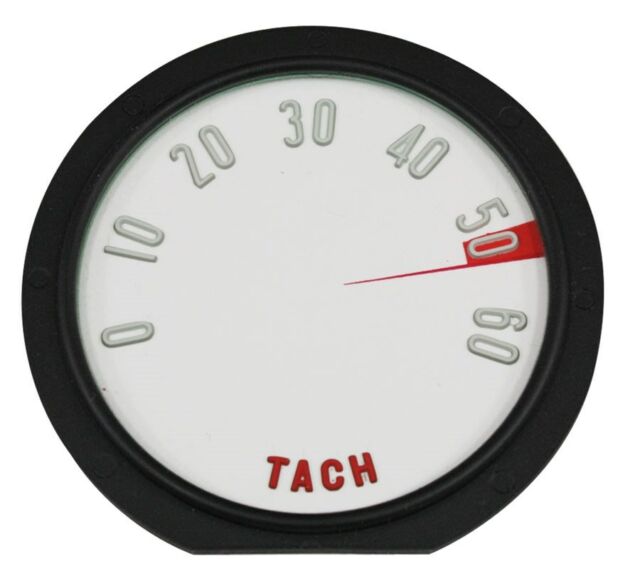 Inner Tachometer Face (6000 RPM) with Numbers (210041) – Keen Parts