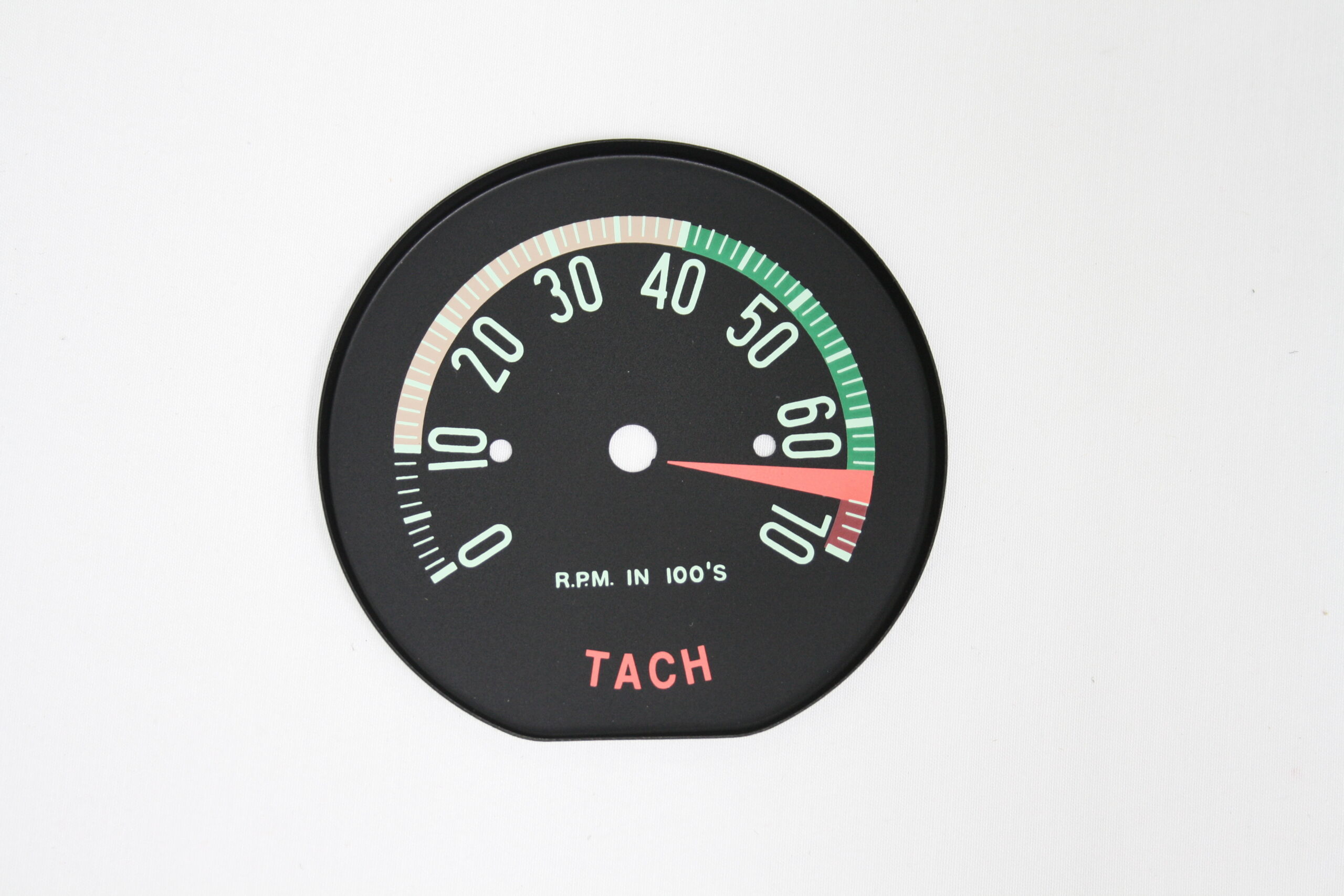 Tachometer Face (High Redline) - (6500 RPM) – Keen Parts