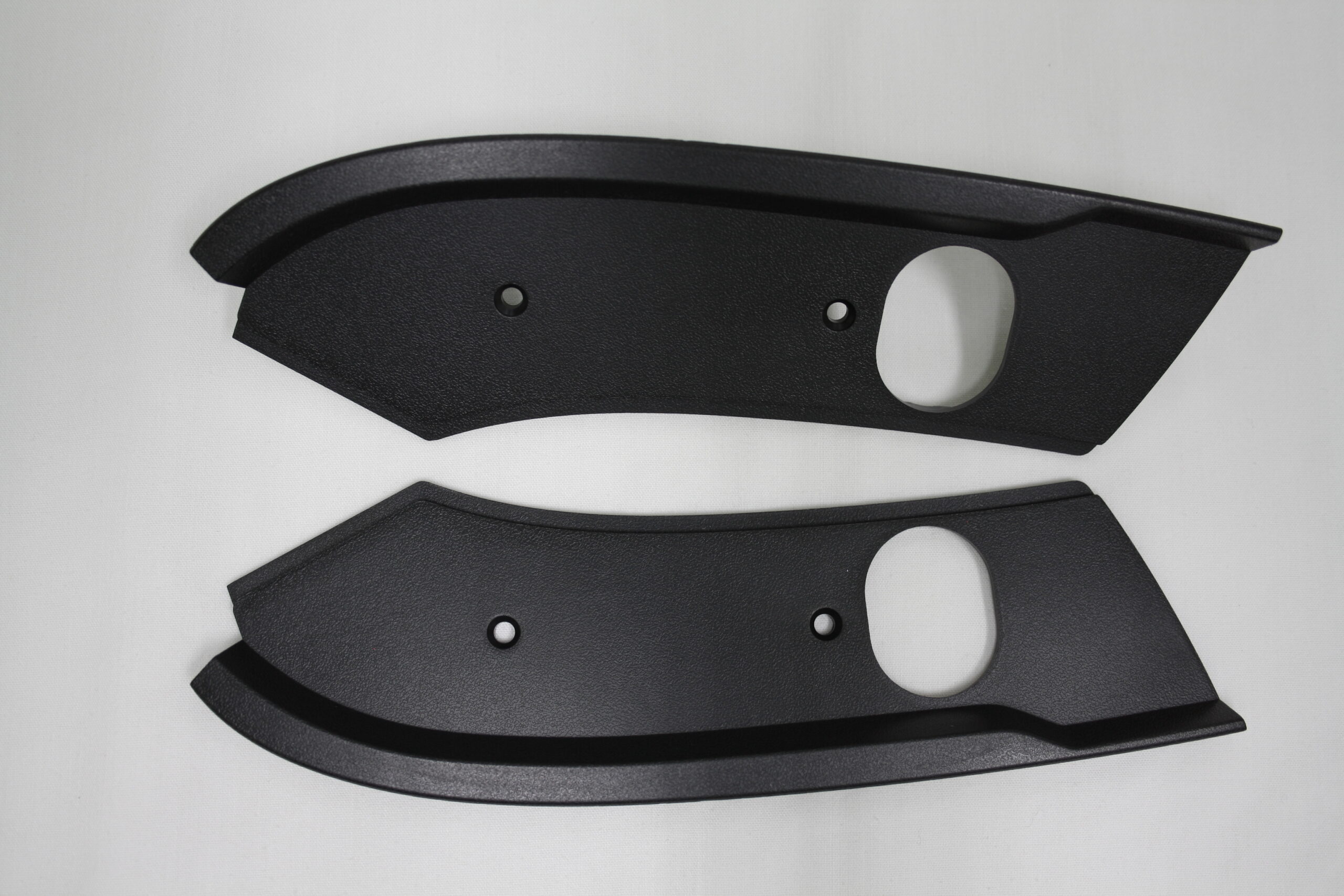 Roof Panel Front Latch Cover Plates- Pair Convertible (Trim Plates ...