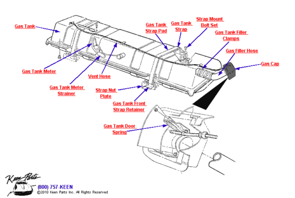 C1 Corvette Parts Diagrams (1953–1962) – Keen Parts