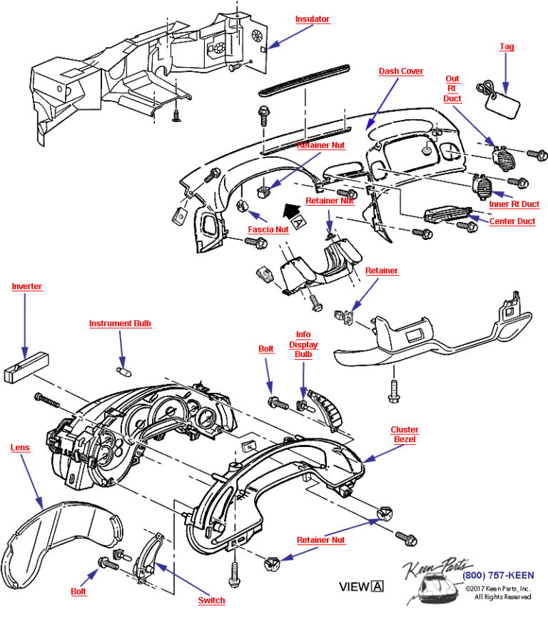 C5 Corvette Parts Diagrams (1997–2004) – Keen Parts