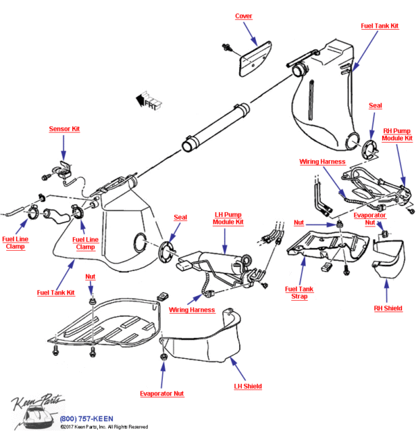 C5 Corvette Parts Diagrams (1997–2004) – Keen Parts
