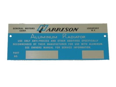 Harrison Metal Plate Decal – Keen Parts