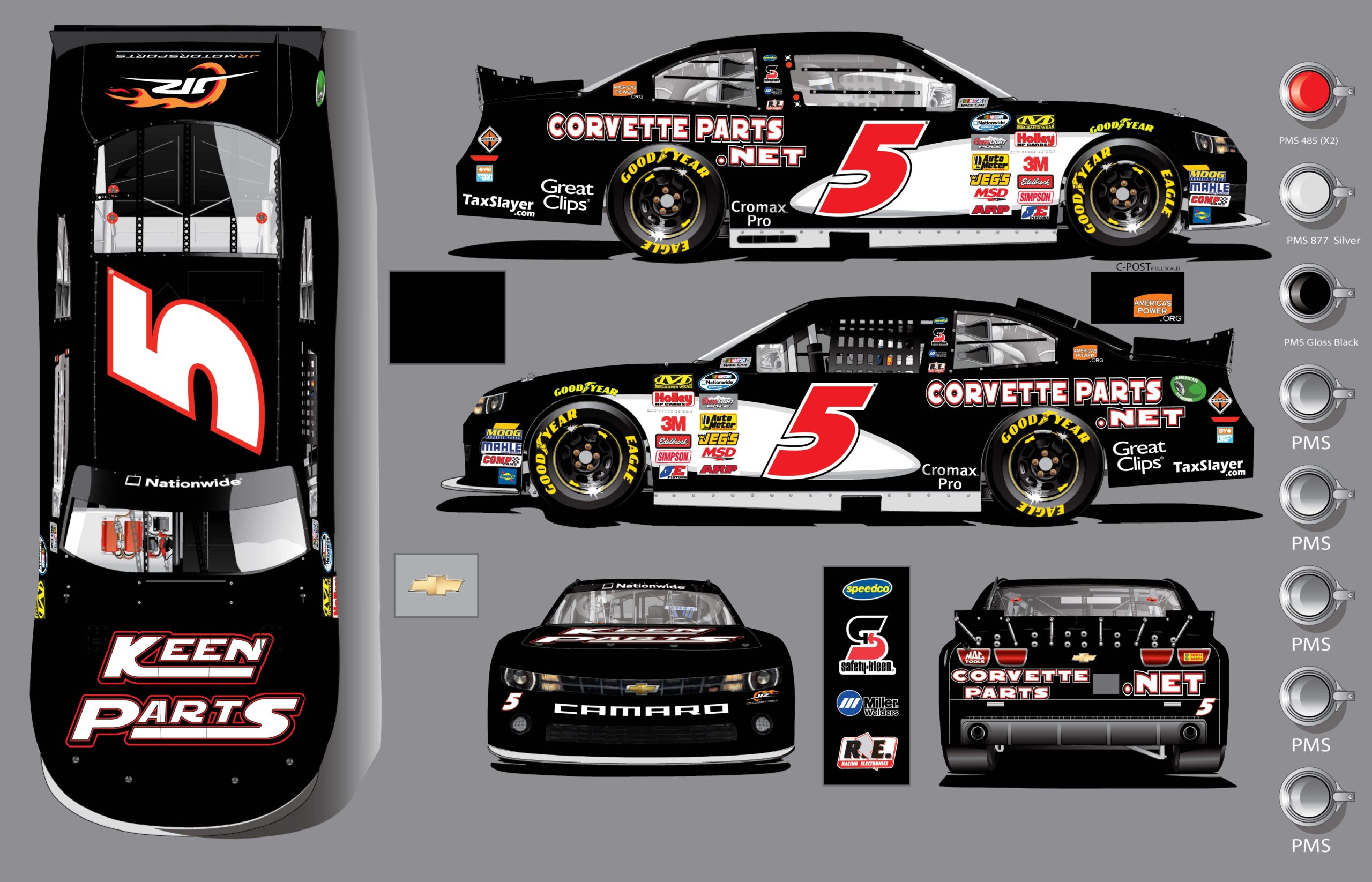 Announcement-Keen Parts to Sponsor #5 Chevrolet at Richmond! – Keen Parts